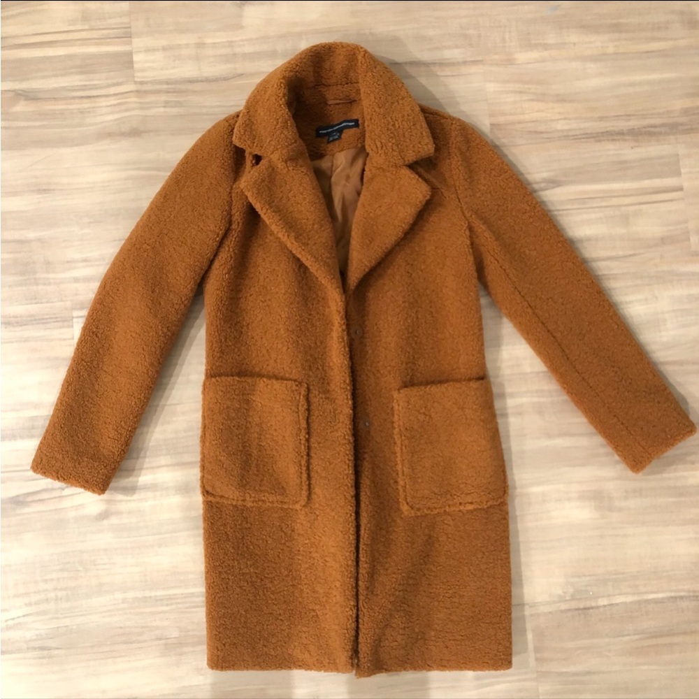 French Connection Teddy Bear Coat - Gem